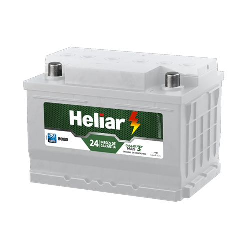 Bateria Heliar 60Ah H60DD, Frete e Instalação Grátis